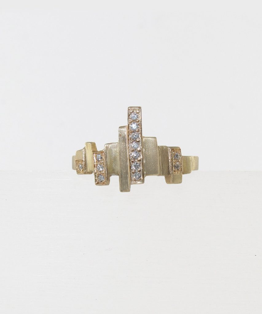 One Off Modular Diamond Ring – https://www.chloesolomon.co.uk/